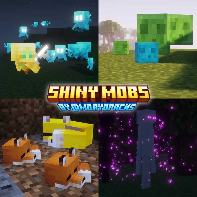 Mqryo's Shiny Mobs Minecraft Texture Pack