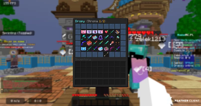 NANOMC 🌌 DROPSMP oraz INNE TRYBY Minecraft Texture Pack