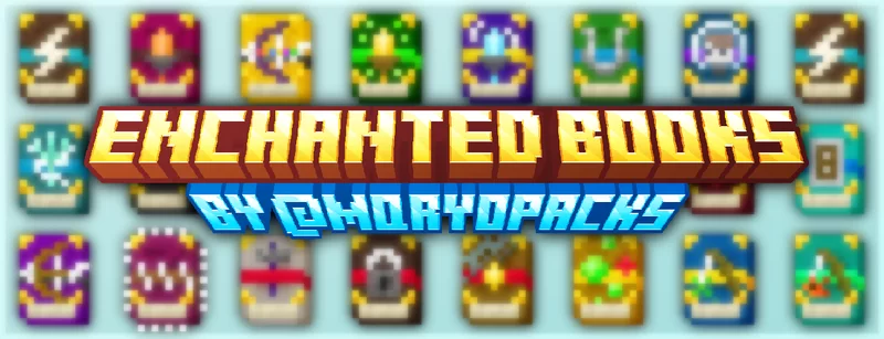 Mqryo's Enchanted Books Minecraft Texture Pack