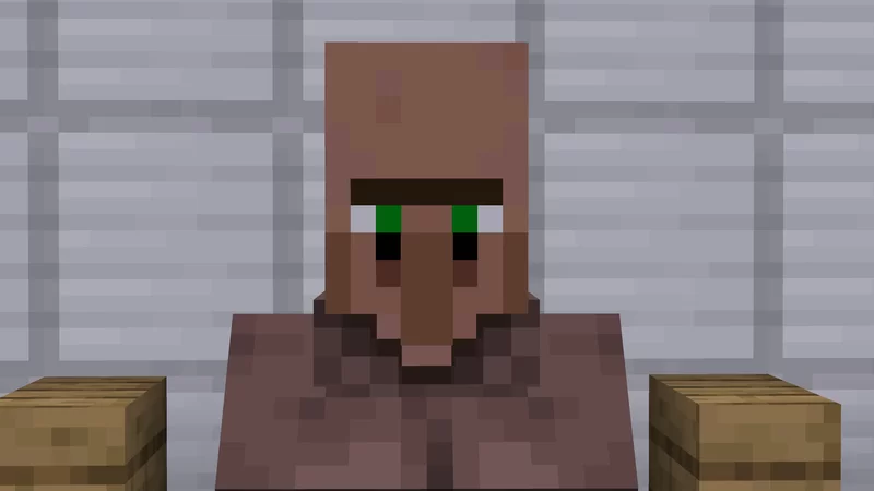 Villager News Host Minecraft Texture Pack