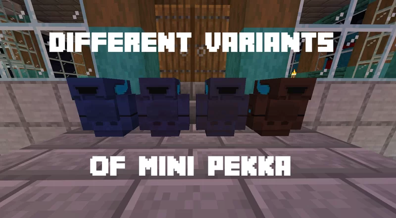 Mini PEKKA as Copper Golem! Minecraft Texture Pack