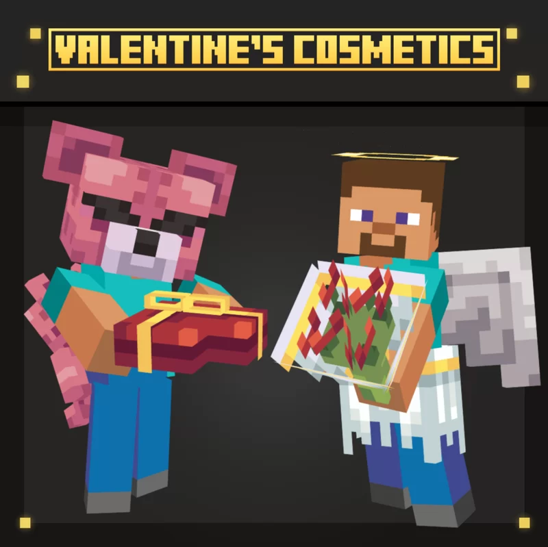 Valentine's Cosmetics Minecraft Texture Pack