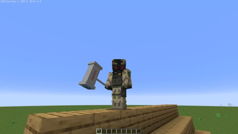 RKN ban hammer Minecraft Texture Pack