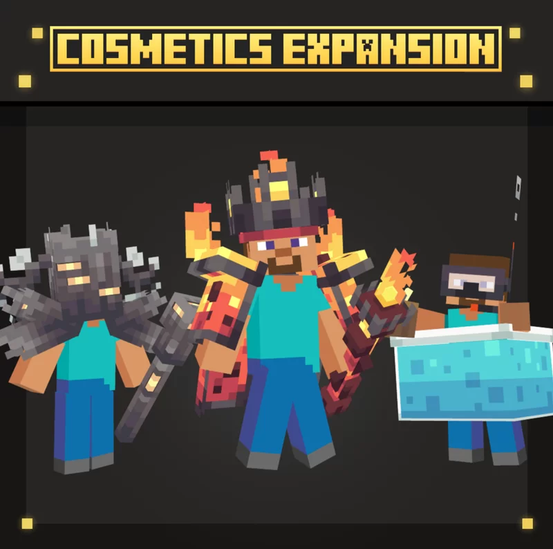 Cosmetics Expansion | VOL 3 Minecraft Texture Pack