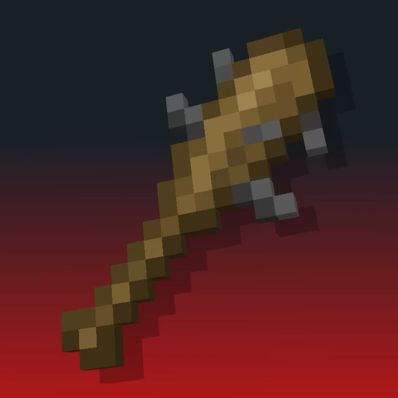 Stranger Things Steve's Bat Mace Minecraft Texture Pack