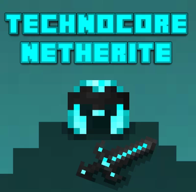 TechnoCore Netherite Texture Pack 1.20.10 Minecraft Texture Pack