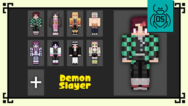 OS's Demon Slayer Minecraft Texture Pack