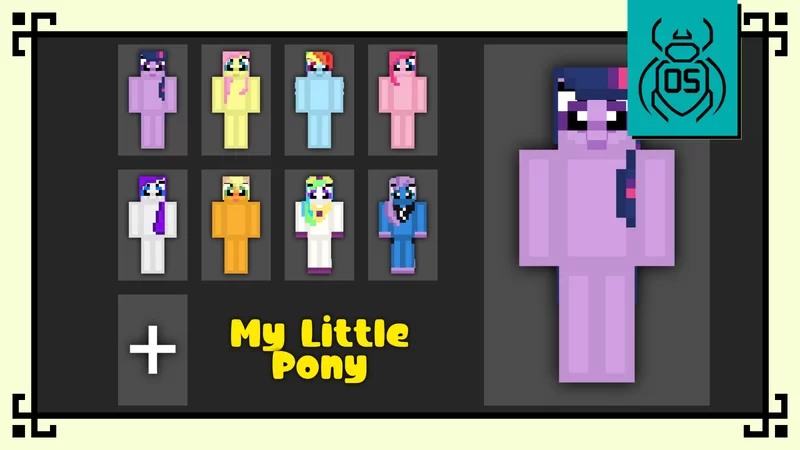 OS's My Little Pony Minecraft Texture Pack