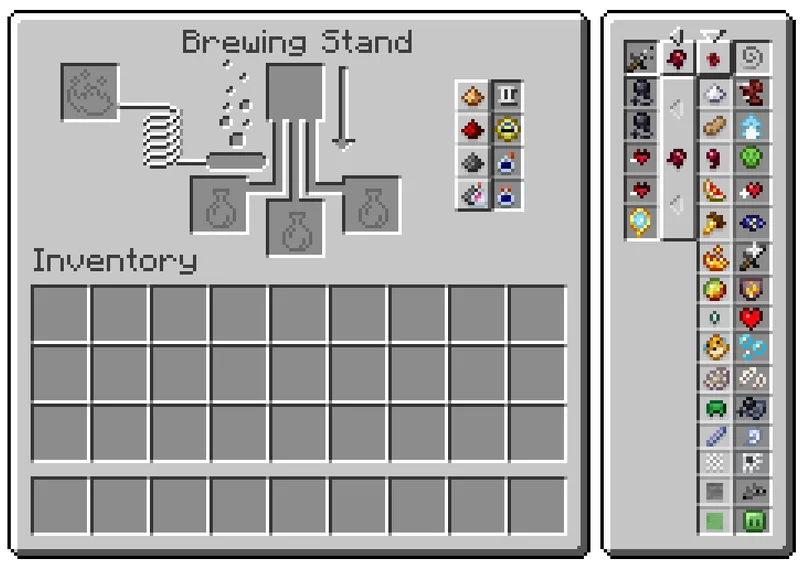 Brewing Guide Sidebar Minecraft Texture Pack