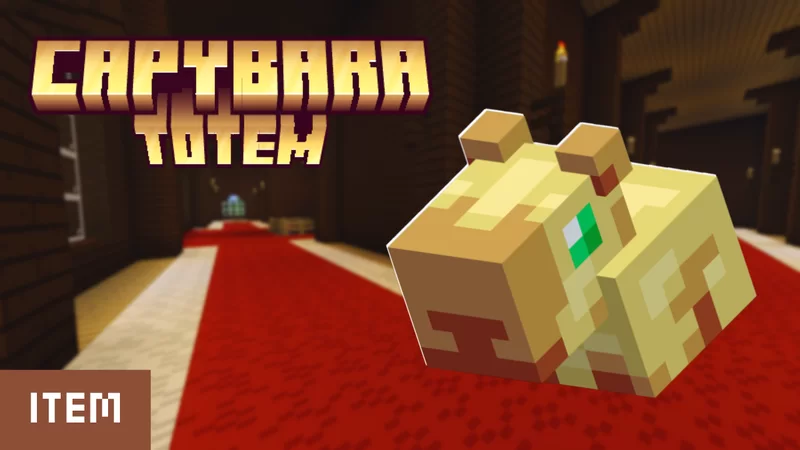 Capybara Totem (BB Version) Minecraft Texture Pack