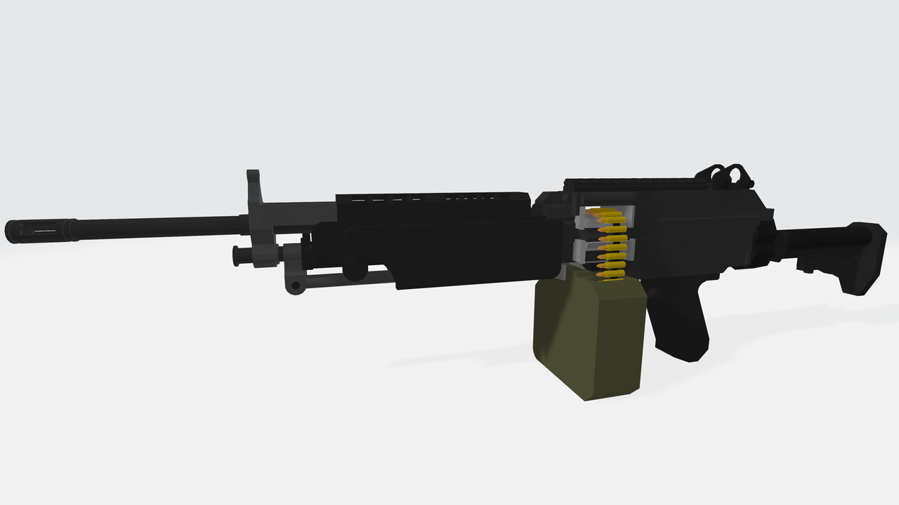 3D GUNS | Light Machin Guns! (1.12+) Minecraft Texture Pack