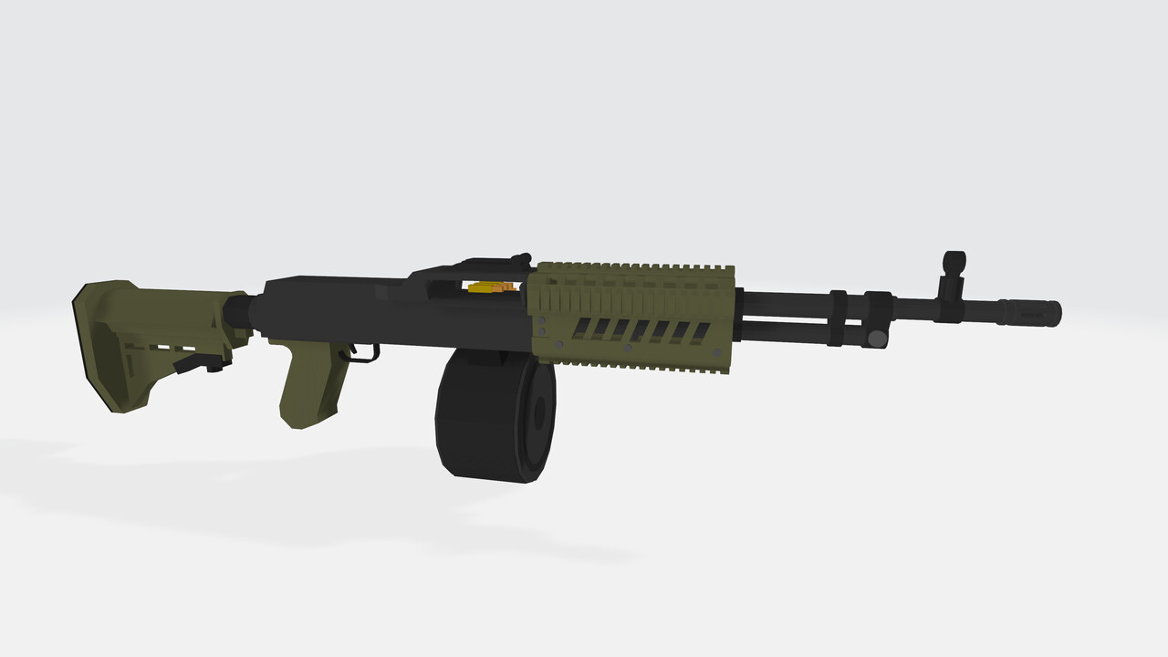 3D GUNS | Light Machin Guns! (1.12+) Minecraft Texture Pack