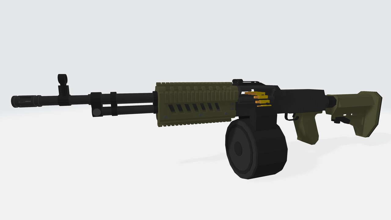 3D GUNS | Light Machin Guns! (1.12+) Minecraft Texture Pack