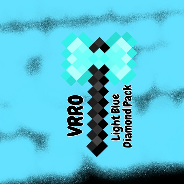 Light Blue Diamonds (DISCONTINUED) Minecraft Texture Pack