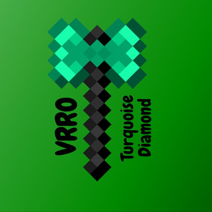 Turquoise Diamonds (DISCONTINUED) Minecraft Texture Pack