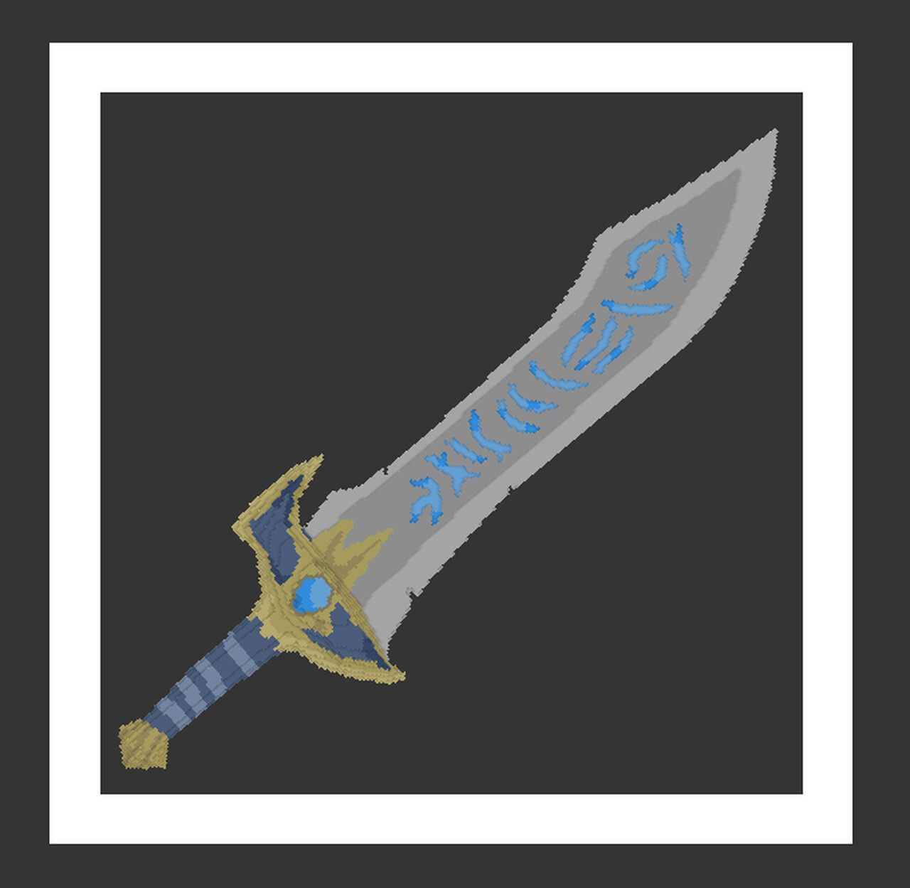 Custom 3D Sword Minecraft Texture Pack