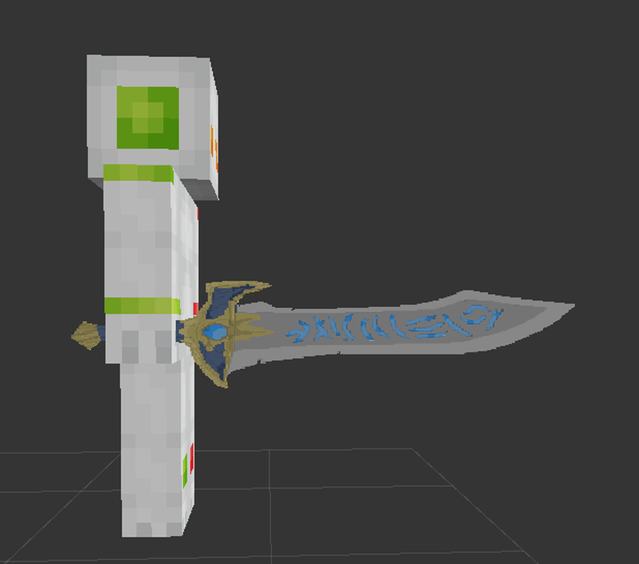 Custom 3D Sword Minecraft Texture Pack