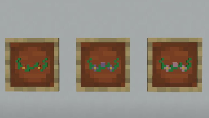 Dyeable Flower Crowns Minecraft Texture Pack