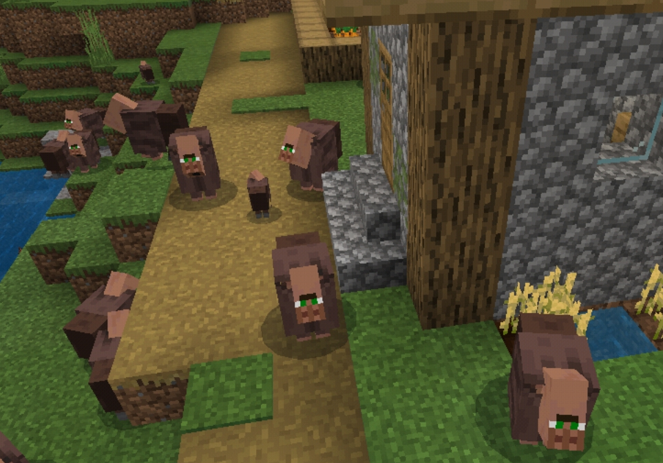 Mountain Villager Minecraft Mob Skin