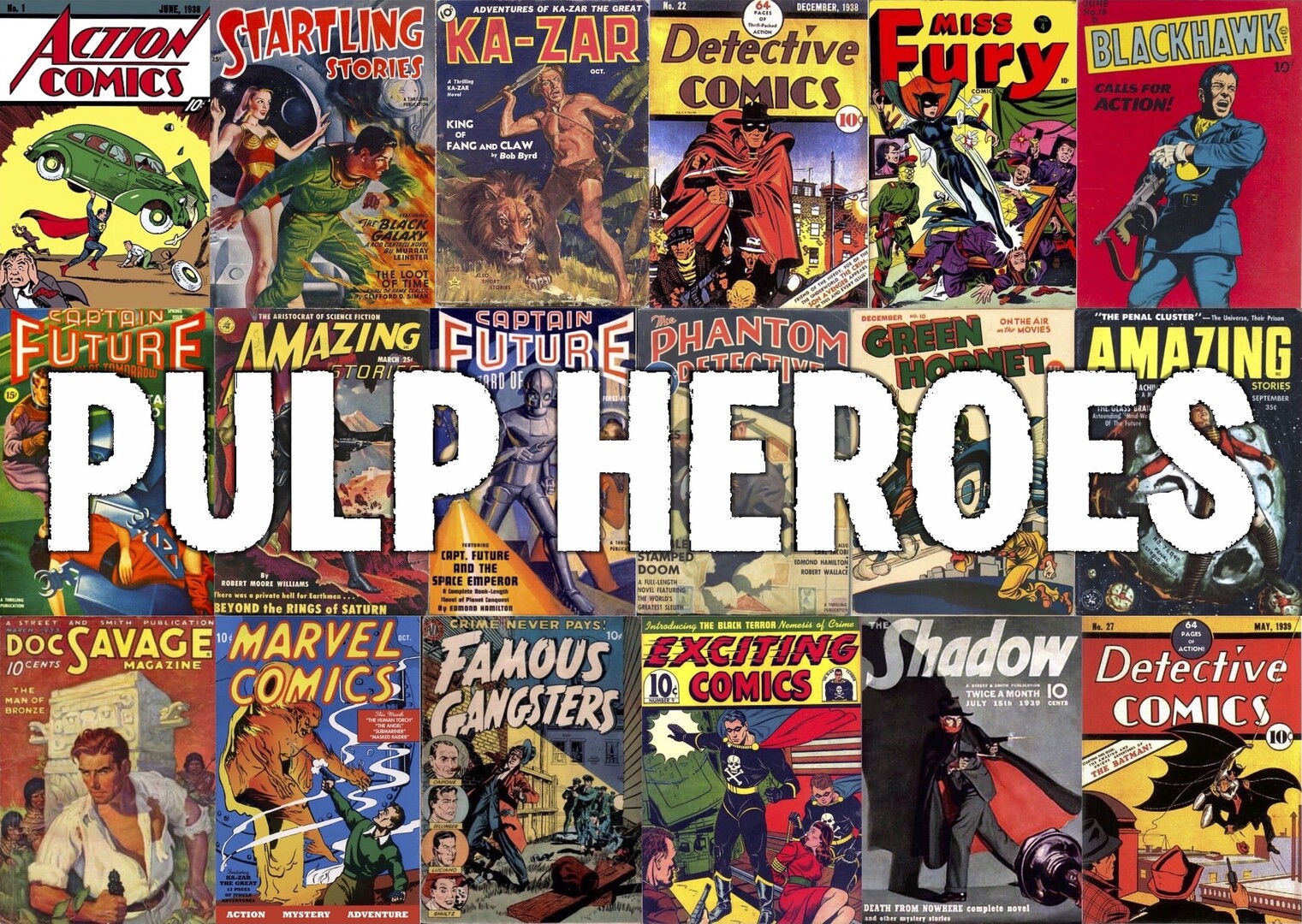 Pulp Heroes's Welcome to the Golden Age! on Planet Minecraft