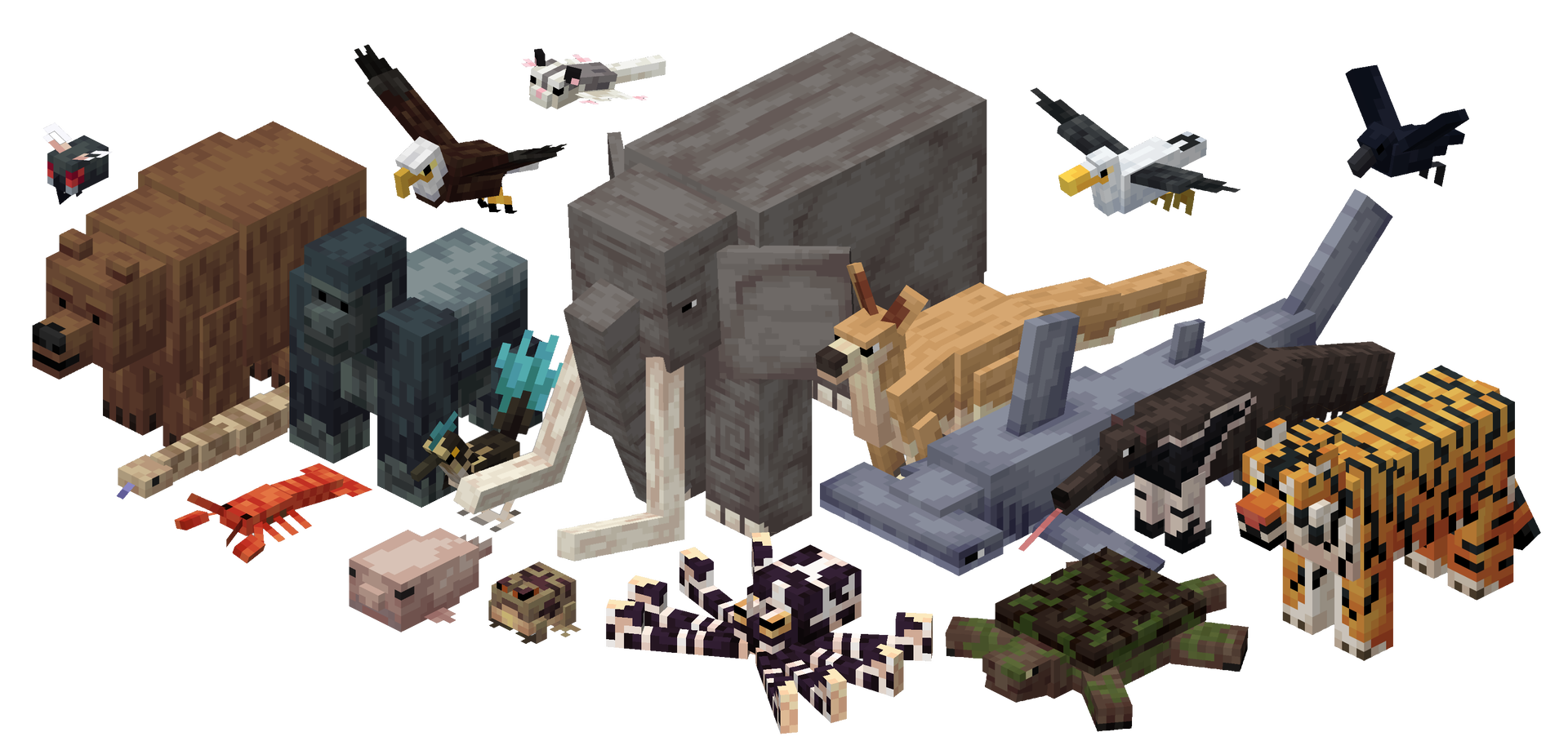 New animals Jam on Planet Minecraft