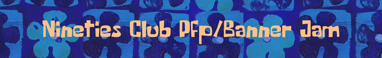 Nineties Club Pfp/Banner Competition Jam on Planet Minecraft