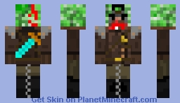 Creeper Hunter Minecraft Skin