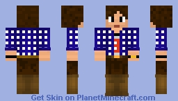 Ютюбир edison pepper маг Minecraft Skin