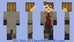 Cyber human Minecraft Skin