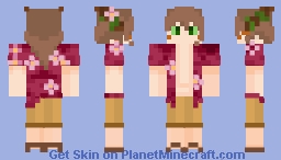 Yaori Hawaii Minecraft Skin