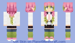 Mitsuri Kanroji Minecraft Skin