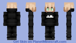 morphe_ya in hoodie (STREAMER) | морфи_я в кофте Стримерша Minecraft Skin