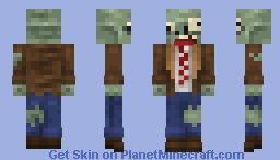 Zombie PVZ Minecraft Skin