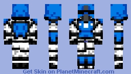 Helldivers DP-00 TR-07 Minecraft Skin