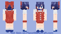 Miside || Little Mita (repair) Minecraft Skin