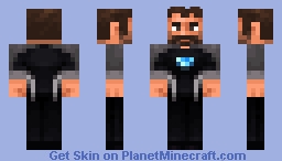 Tony Stark Minecraft Skin