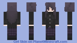 Gloomy Girl Minecraft Skin