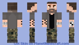 Ragman from Escape from Tarkov Minecraft Skin