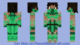 Jade (Mortal Kombat) Minecraft Skin