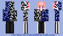 bape girl Minecraft Skin