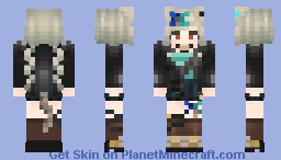 Umamusume——Agnes Tachyon Minecraft Skin