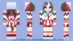 Umamusume——Agnes Tachyon Minecraft Skin