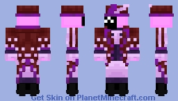 Corrupted Narrator TDS Minecraft Skin