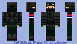 Serbian Special Force Minecraft Skin