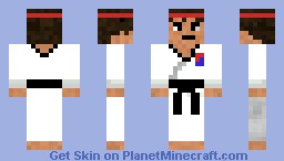 Karate Boy Minecraft Skin