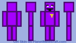 purple guy Minecraft Skin