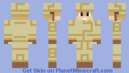 Soldier (Desert) Minecraft Skin