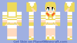 Kagamine Rin collabo Kill la Kill Minecraft Skin