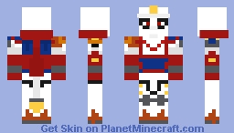 digimon Shoutmon x 3 Minecraft Skin