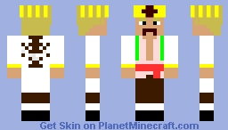 Joker Straight Jacket Minecraft Skin